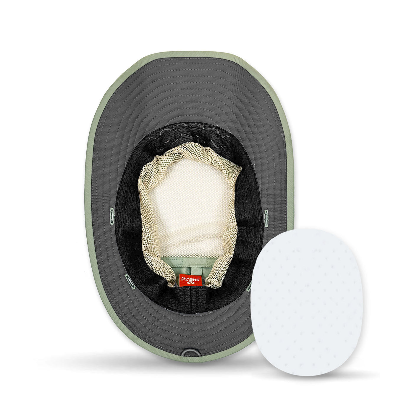 The Shelta Osprey V2 LTD Sun Hat with Headband Grip in Sage Green ...