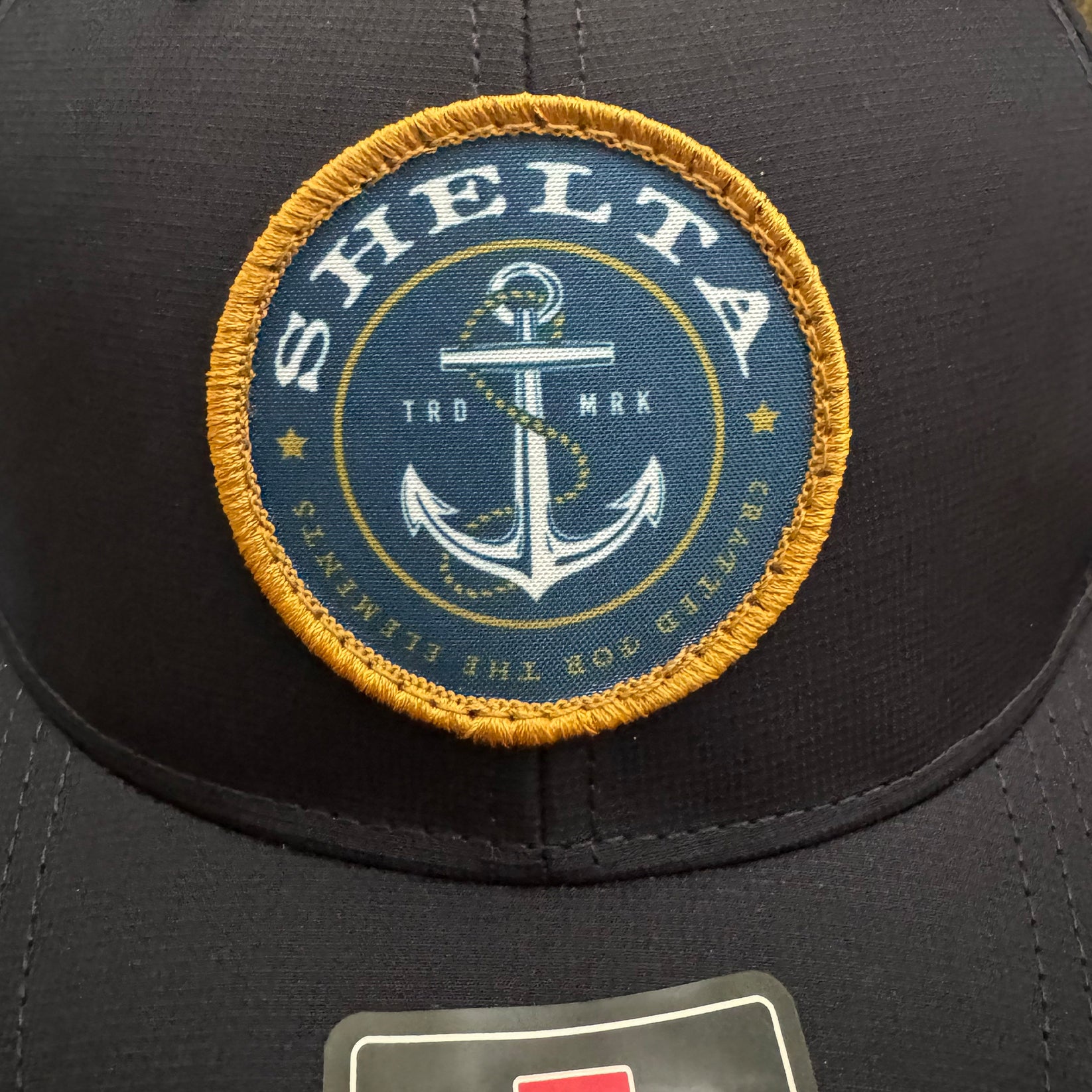 The Shelta Blue Seas Cap In Navy – Sheltahats