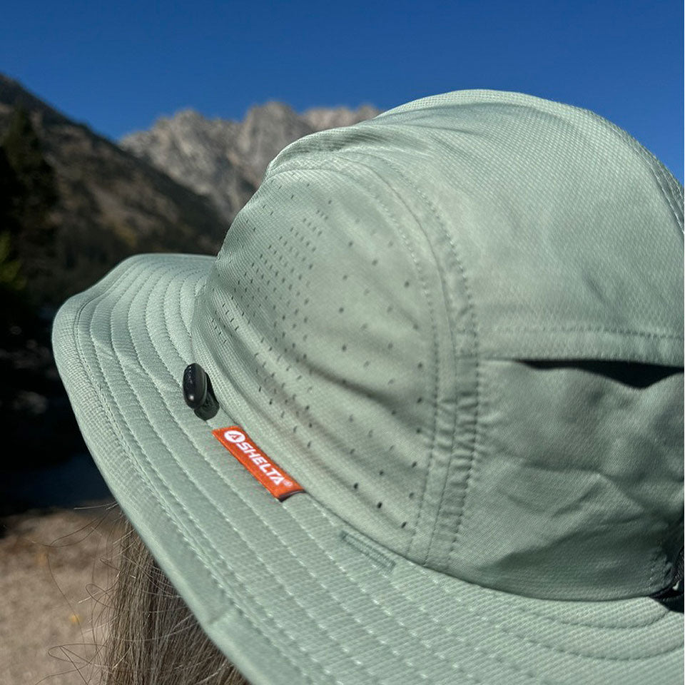The Shelta Falcon V2 LTD Performance Sun Hat in Sage Green – Sheltahats