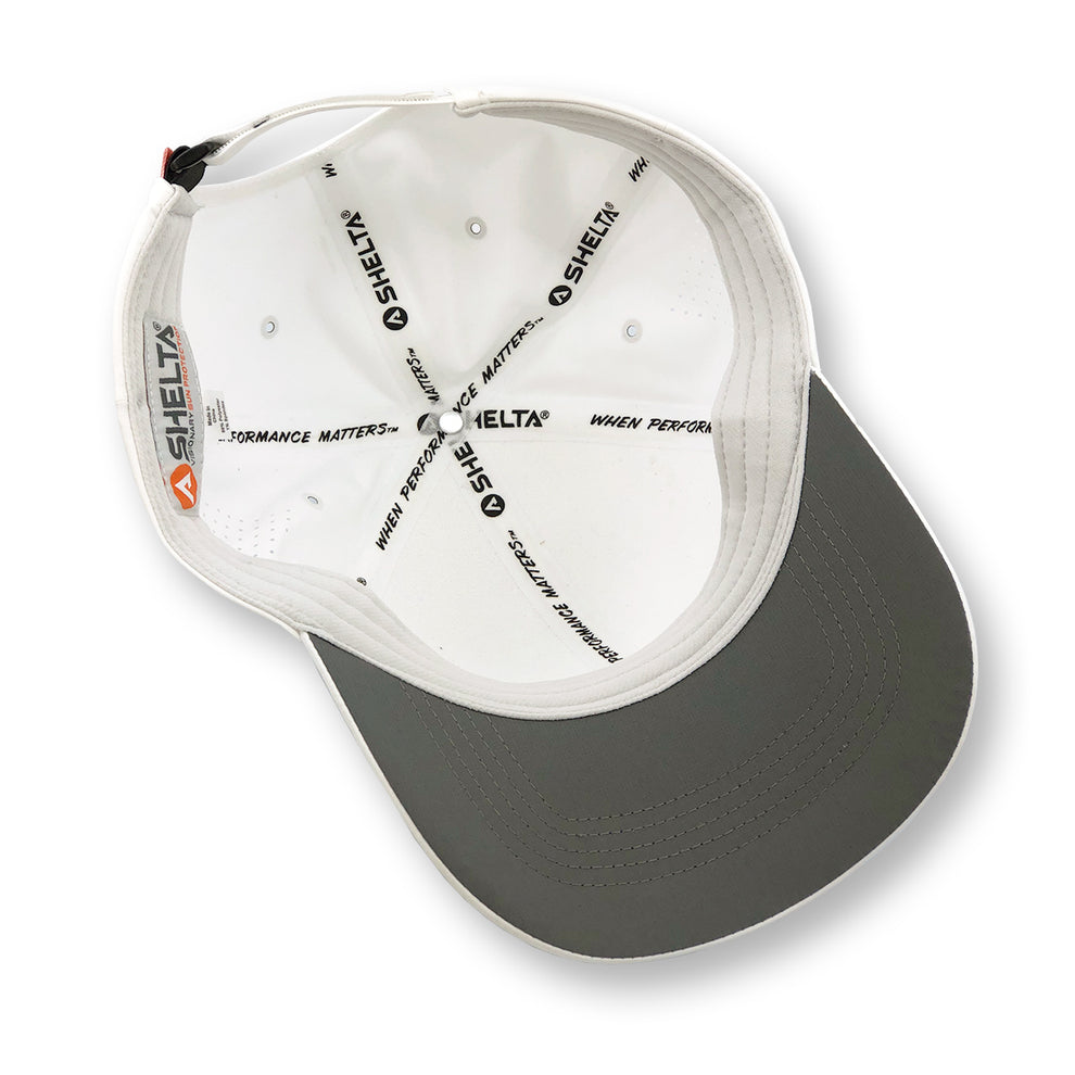 The Shelta V2 Tech Cap in Brilliant White – Sheltahats