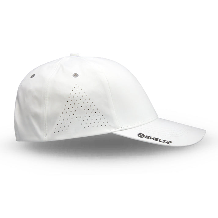 The Shelta V2 Tech Cap in Brilliant White – Sheltahats